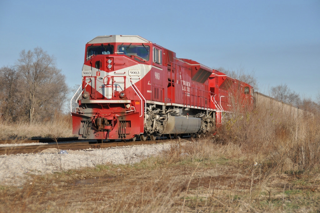 Southbound IPL Empty Train